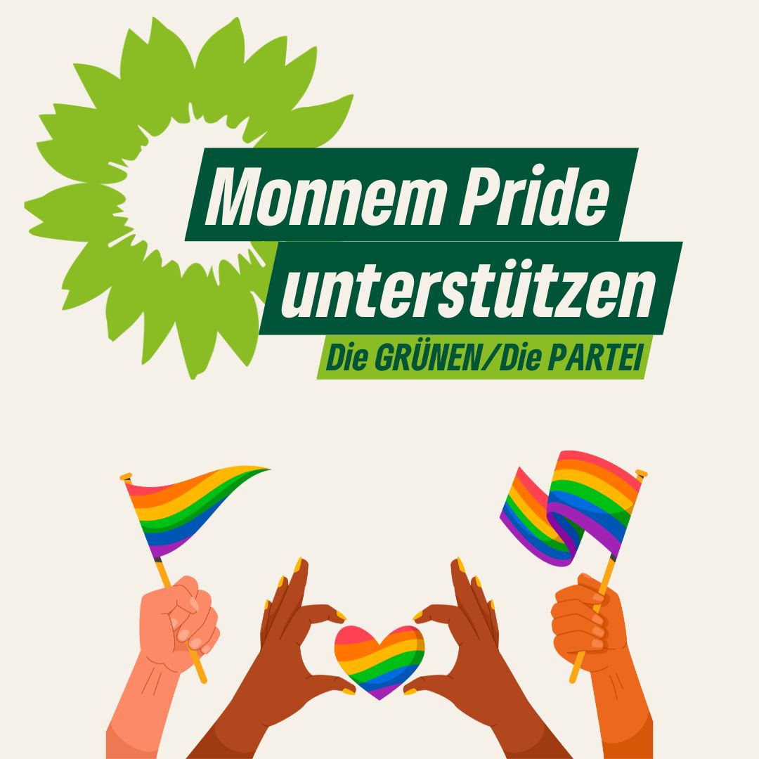 Monnem Pride unterstützen | Grüne Fraktion Mannheim